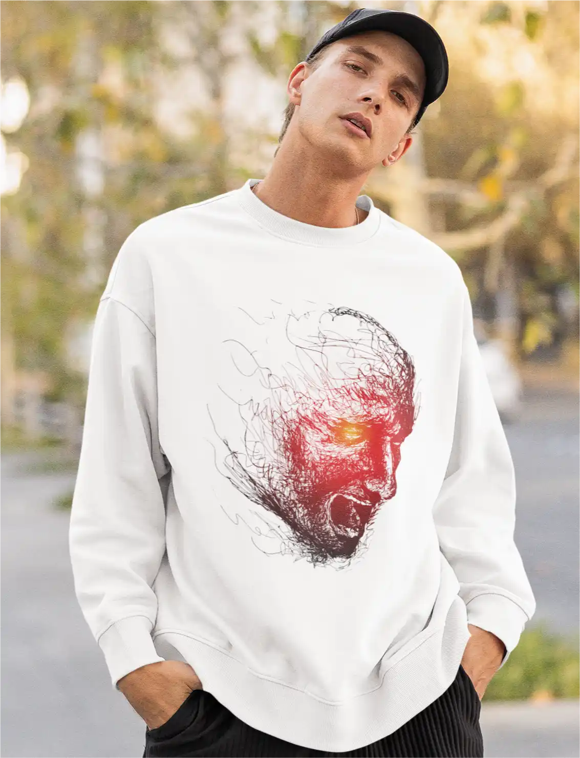 Buy Sapienwear Men Sweatshirt - Sweatshirts for Men | Scream